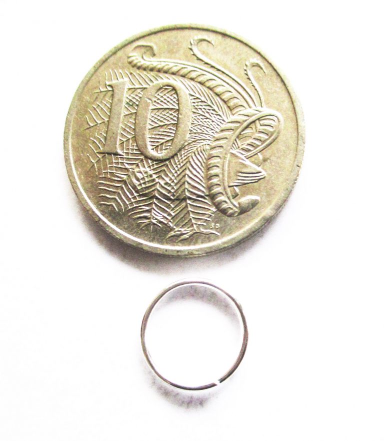 Small Split Key Rings 10mm diameter, 4 colours Pkt 50 or 100 – Jasz-it ...