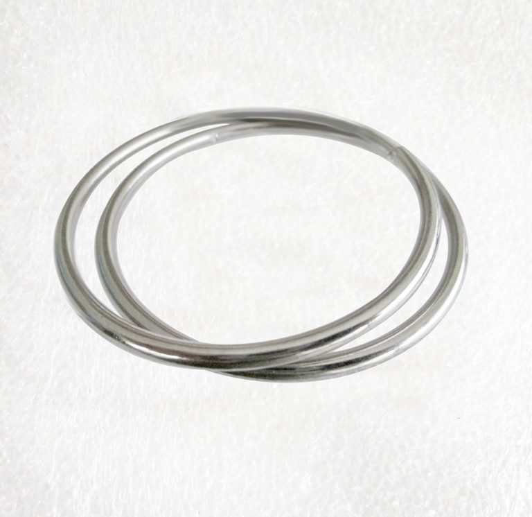 Metal O Rings Silver unwelded 70mm diameter Pkt 2 – Jasz-it-up leather ...