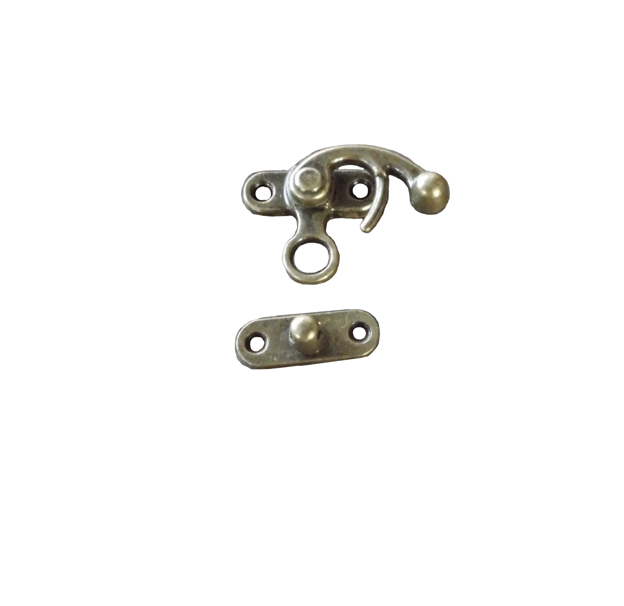 Solid Swing Catches Antique Brass 2 sizes, for boxes, bags and purses ...