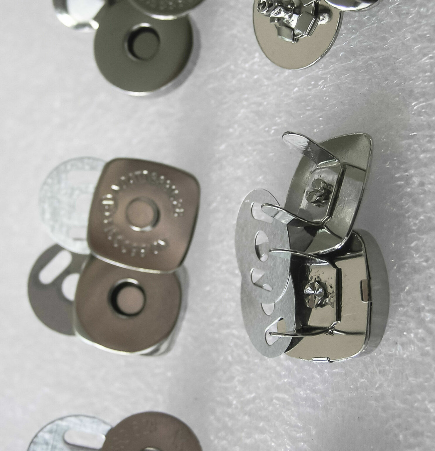 Catches Latches-Silver Magnetic Snap – Variations – for Purses, bags ...