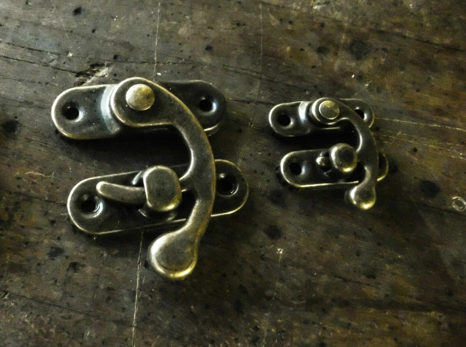 Catches Latches – Hollow Swing Catches Antique Brass DIY for bags and ...