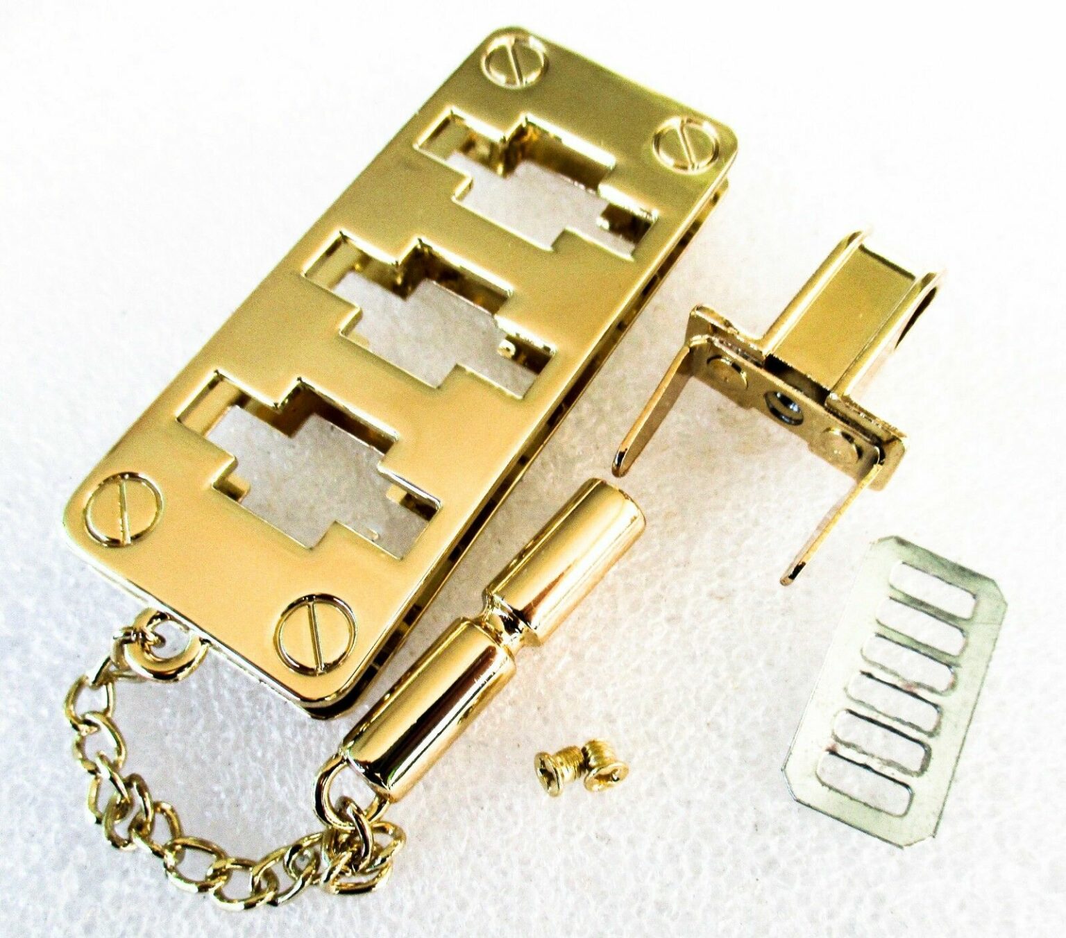 Quality Gold Tri-Lock, Pin & Chain for handbag and clutch purse – Jasz ...