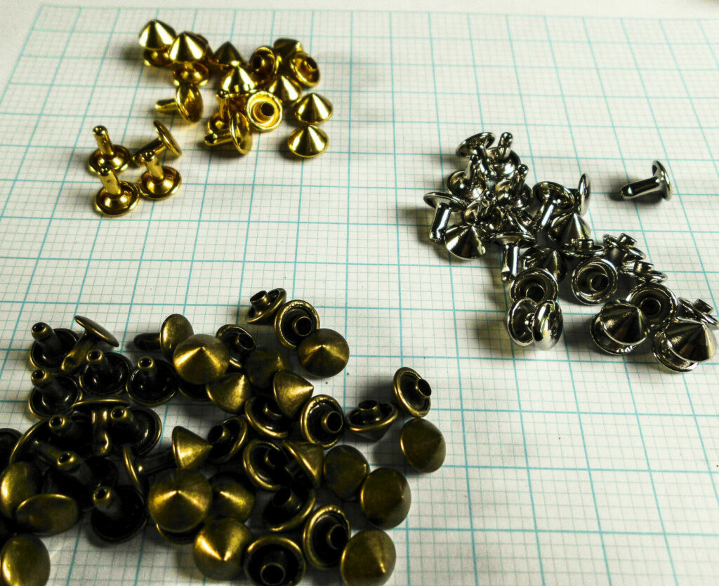 Rapid Rivet – 9mm Conical top Rivets 8mm post double capped – Qty 50 ...