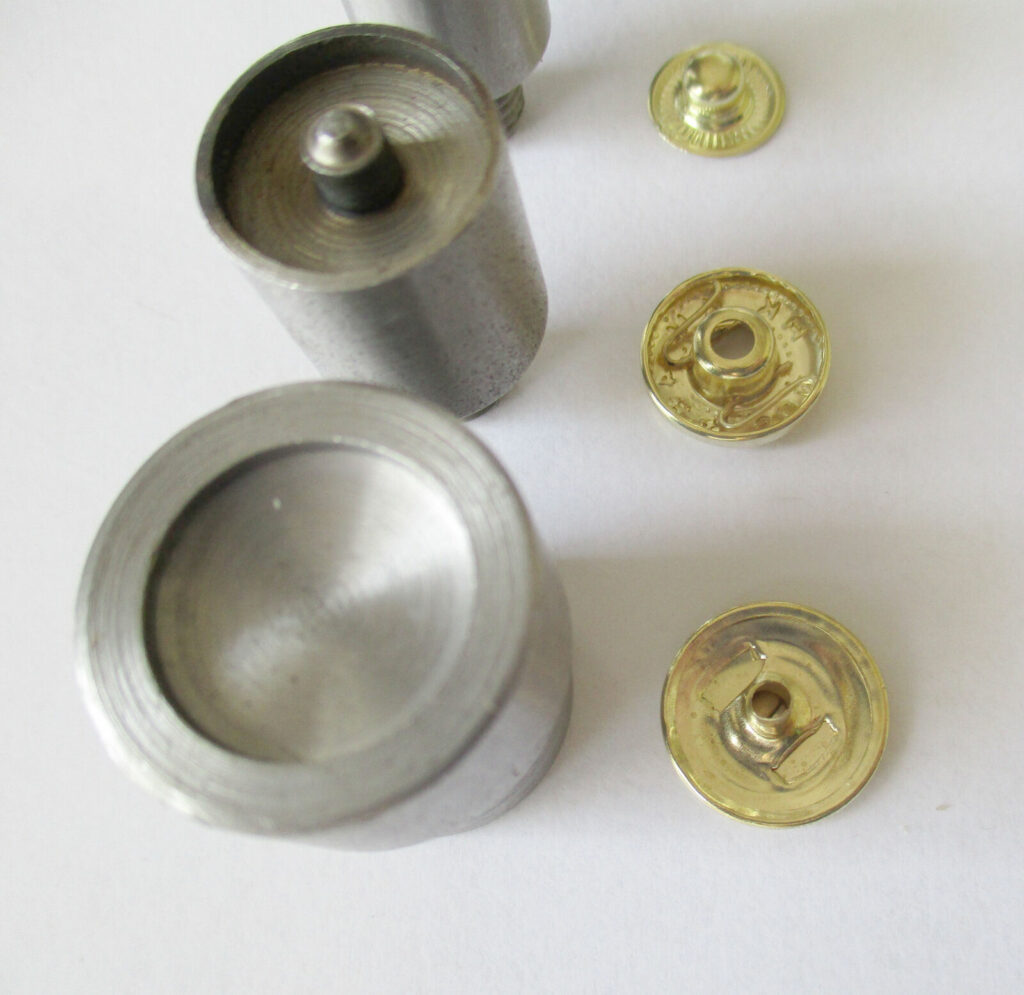 Hand Press Machine Setter Die for 10, 12 and 15mm Snap Fasteners – Jasz ...