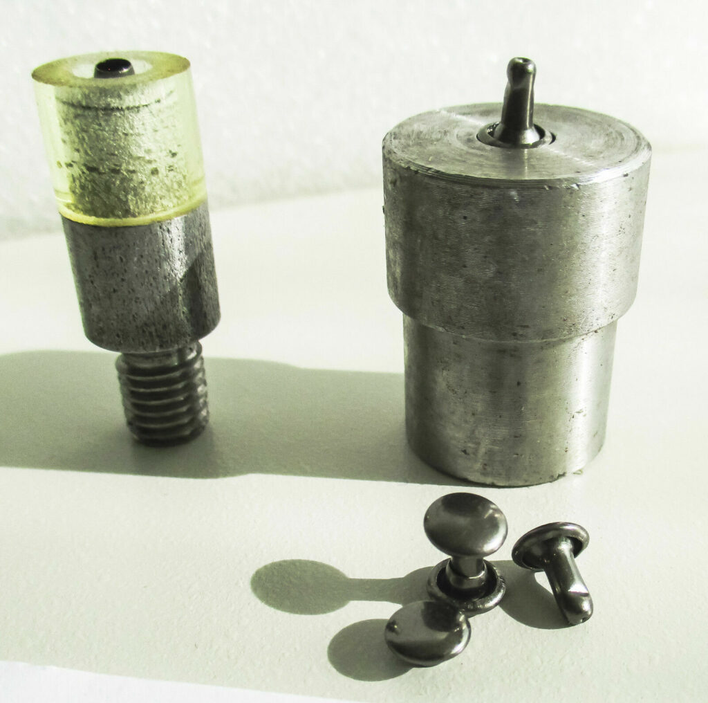 HPM die set for double cap rivets 5mm -15mm – Jasz-it-up leather accents
